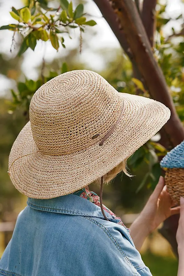 TERRAIN Raffia Sun Hat - Multi