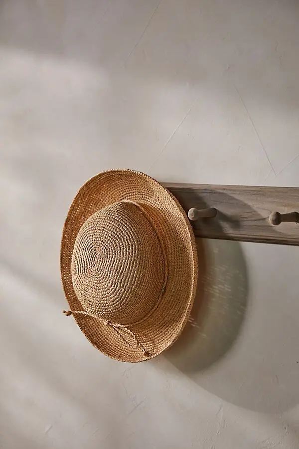 TERRAIN Rounded Raffia Sun Hat