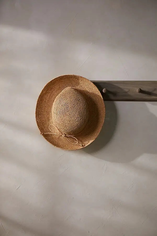 TERRAIN Rounded Raffia Sun Hat