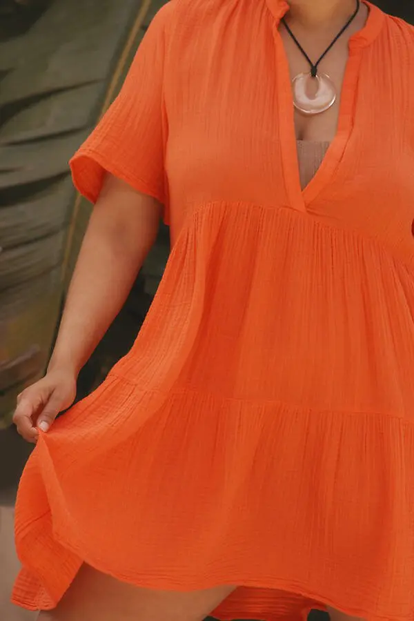 CELANDINE The Kallie Flowy Tunic Dress