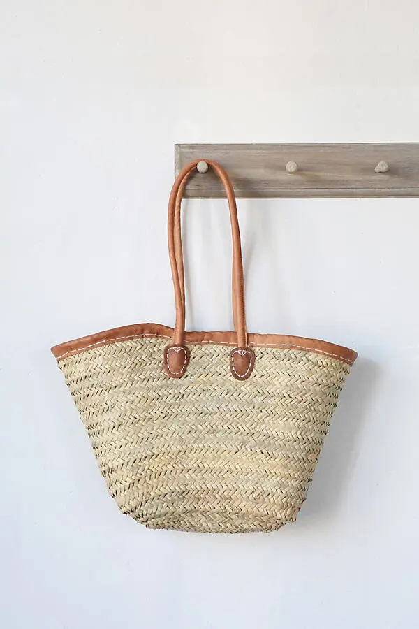 TERRAIN Leather Handle Market Tote