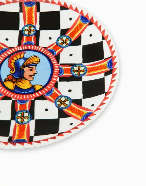 Dolce & Gabbana Set 2 Porcelain Dessert Plates