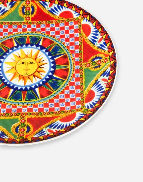 Dolce & Gabbana Set 2 Porcelain Dessert Plates