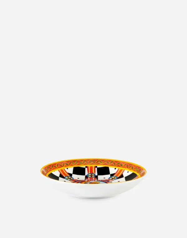 Dolce & Gabbana Set 2 Porcelain Soup Plates - Multicolor