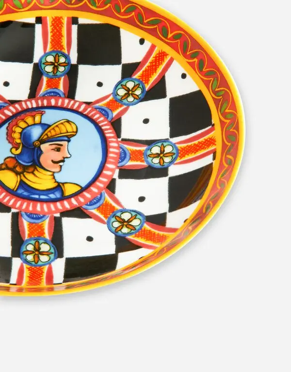 Dolce & Gabbana Set 2 Porcelain Soup Plates - Multicolor