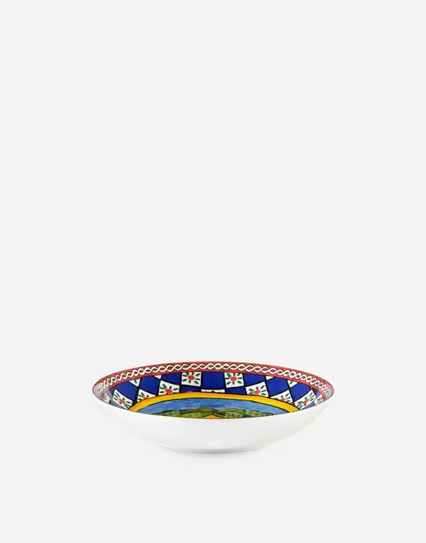 Dolce & Gabbana Set 2 Porcelain Soup Plates