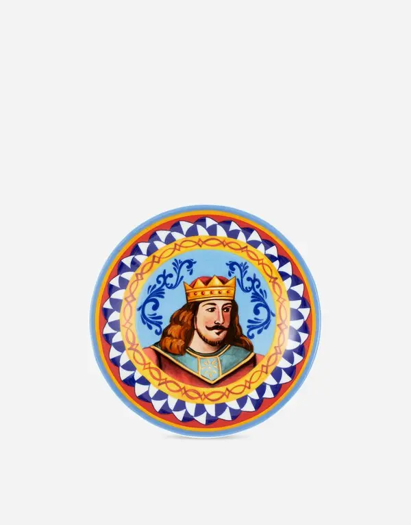 Dolce & Gabbana Set 2 Porcelain Soup Plates - Multicolor