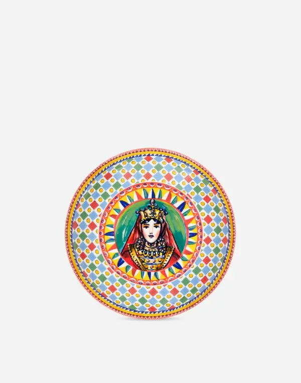 Dolce & Gabbana Set 2 Porcelain Soup Plates