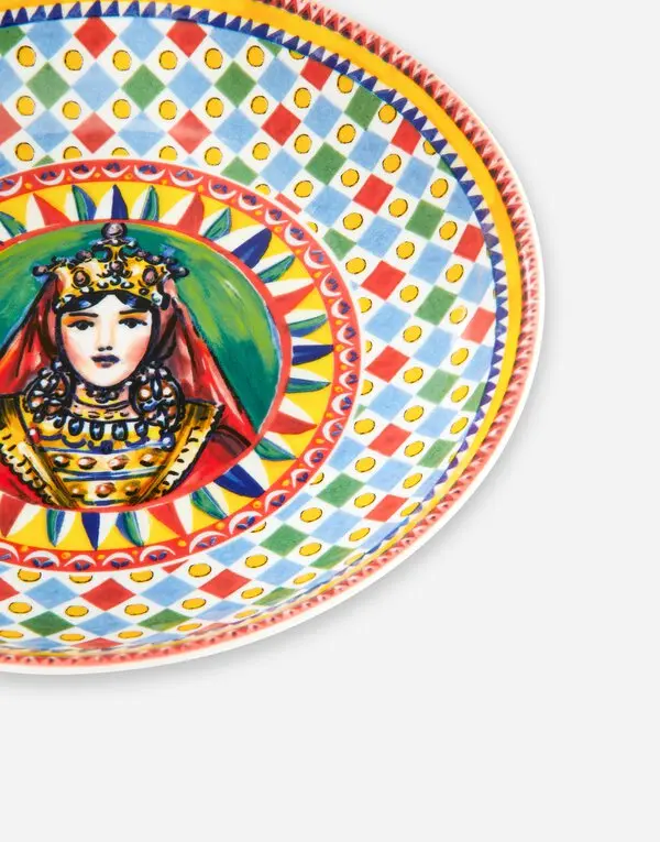 Dolce & Gabbana Set 2 Porcelain Soup Plates