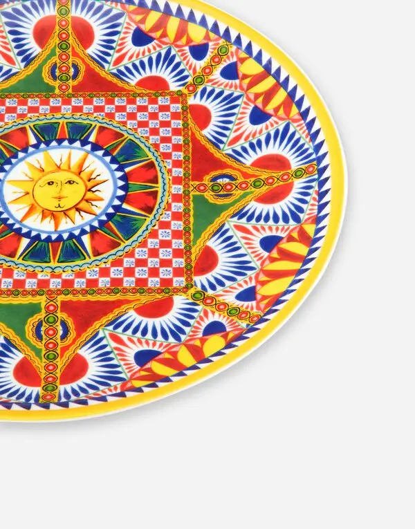 Dolce & Gabbana Set 2 Porcelain Dinner Plates