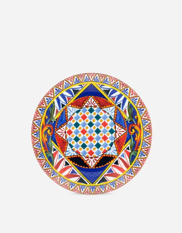 Dolce & Gabbana Set 2 Porcelain Dinner Plates