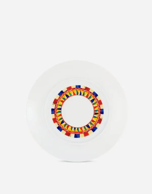 Dolce & Gabbana Set 2 Porcelain Dinner Plates
