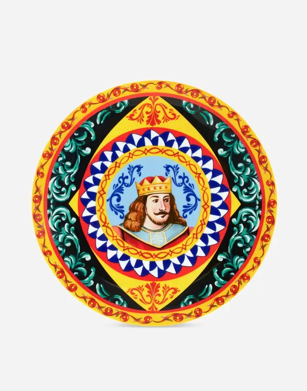 Dolce & Gabbana Porcelain Charger Plate - Multicolor