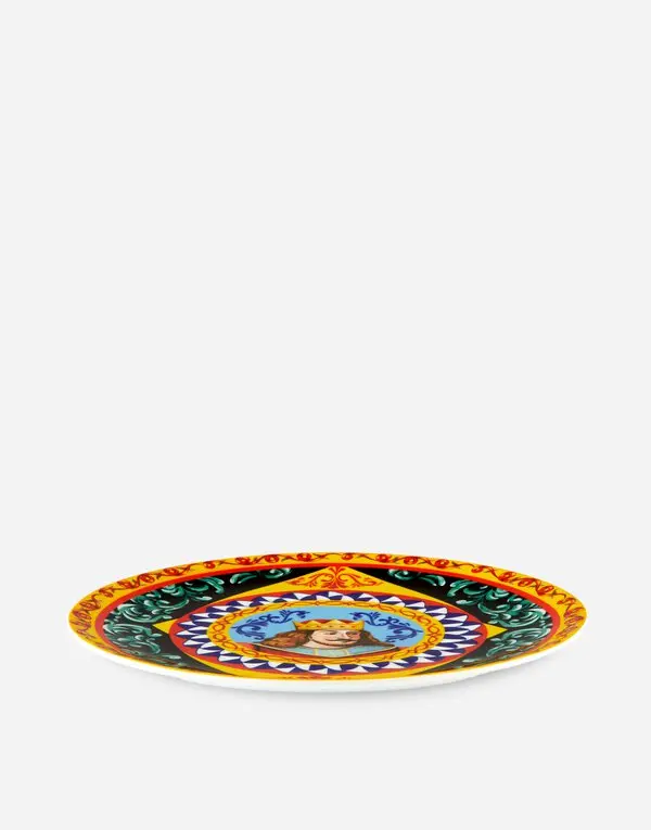 Dolce & Gabbana Porcelain Charger Plate - Multicolor