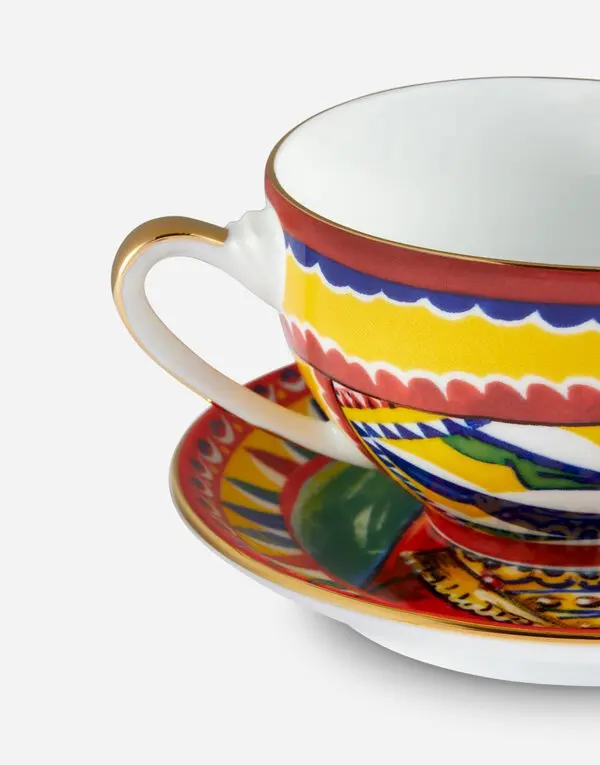 Dolce & Gabbana Porcelain Tea Set - Multicolor