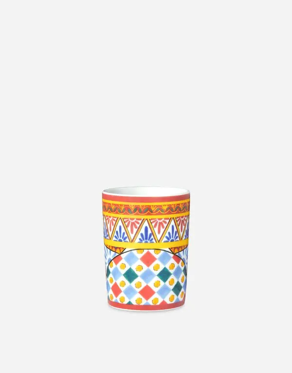 Dolce & Gabbana Porcelain Water Glass - Multicolor