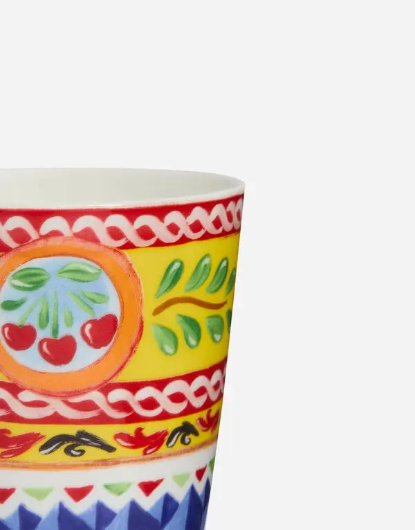 Dolce & Gabbana Fine Porcelain Glass - Multicolor