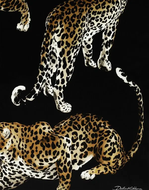 Dolce & Gabbana Velvet Cushion Large