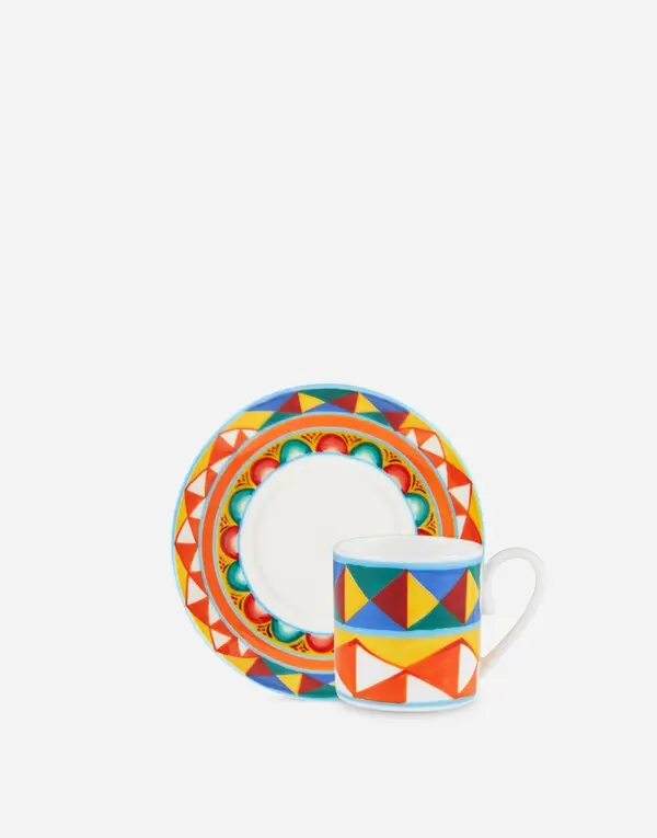 Dolce & Gabbana Fine Porcelain Espresso Set - Multicolor