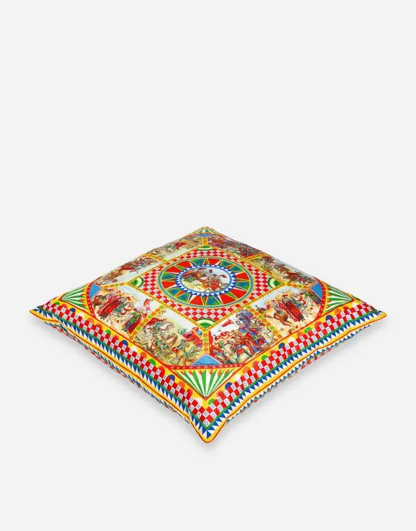 Dolce & Gabbana Silk Twill Cushion Large