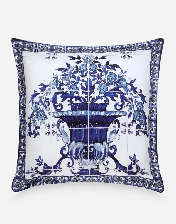 Dolce & Gabbana Duchesse Cotton Cushion Large - Multicolor