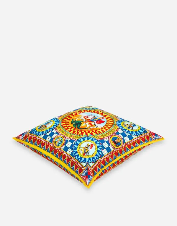Dolce & Gabbana Canvas Cushion Extra Large