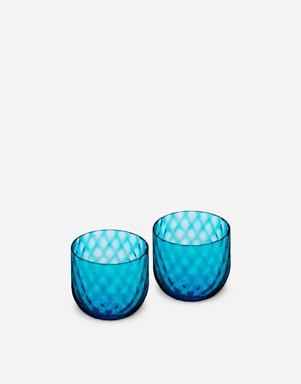 Dolce & Gabbana Set 2 Hand-blown Murano Shot Glasses - Multicolor