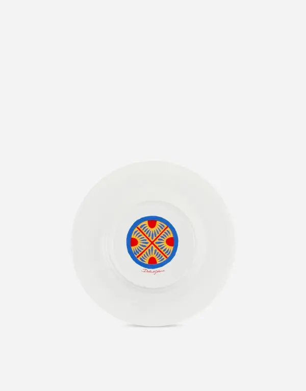 Dolce & Gabbana Set 2 Bread Plates In Fine Porcelain