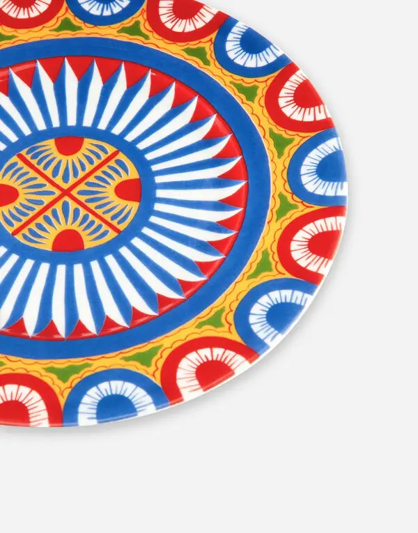 Dolce & Gabbana Set 2 Bread Plates In Fine Porcelain