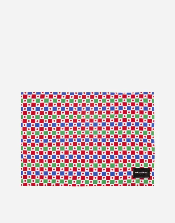 Dolce & Gabbana Set Linen Placemat And Napkin