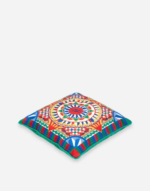 Dolce & Gabbana Embroidered Cushion Medium