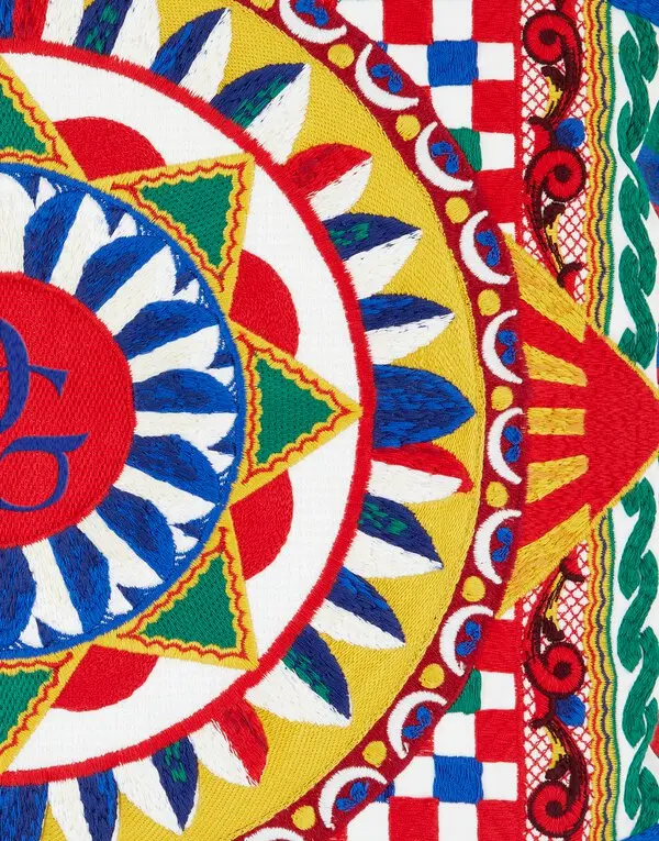 Dolce & Gabbana Embroidered Cushion Medium