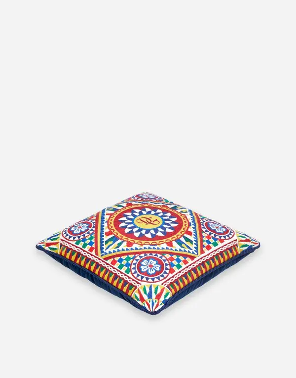 Dolce & Gabbana Embroidered Cushion Medium