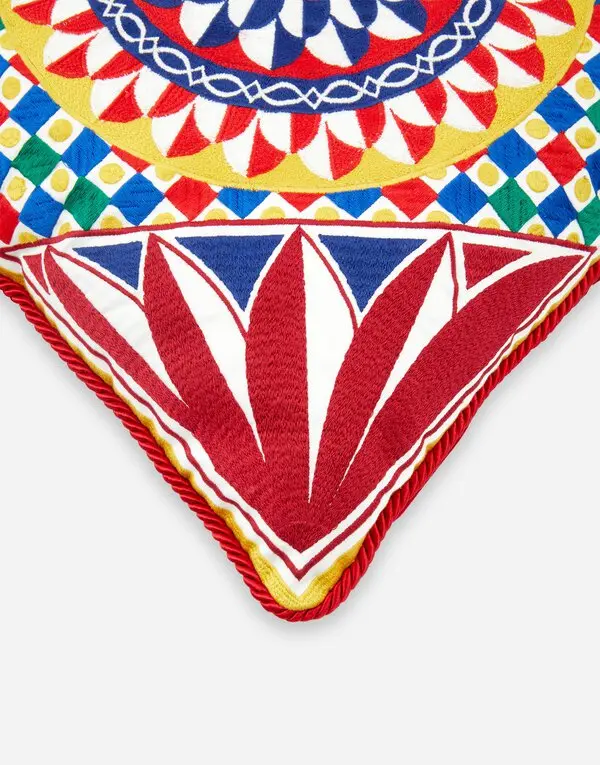 Dolce & Gabbana Embroidered Cushion Medium