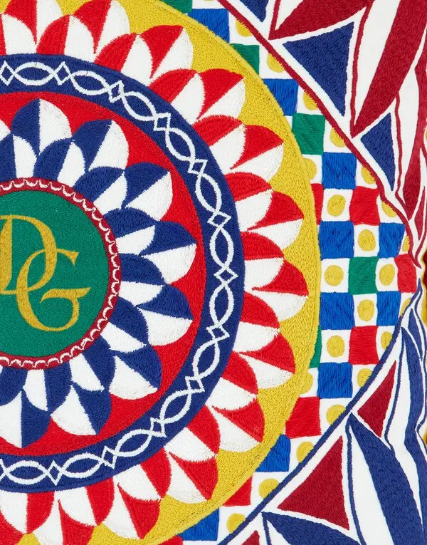 Dolce & Gabbana Embroidered Cushion Medium