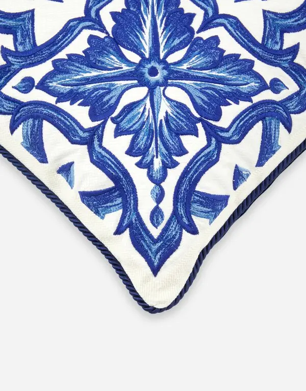 Dolce & Gabbana Embroidered Cushion Medium