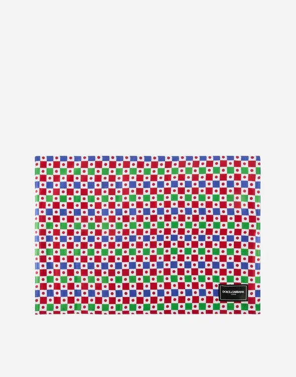 Dolce & Gabbana Set Linen Placemat And Napkin