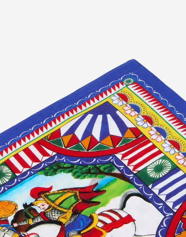 Dolce & Gabbana Set Linen Placemat And Napkin