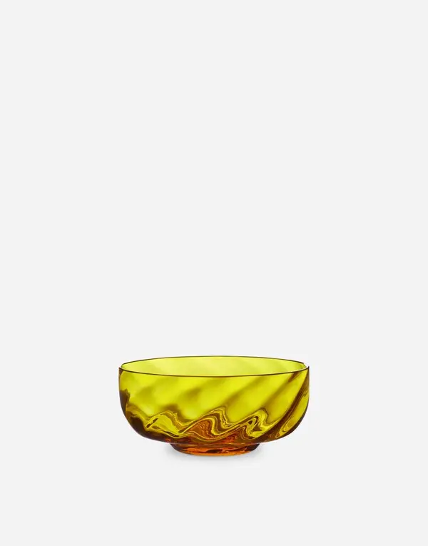 Dolce & Gabbana Set 2 Hand-blown Murano Glass Ice Cream Bowls