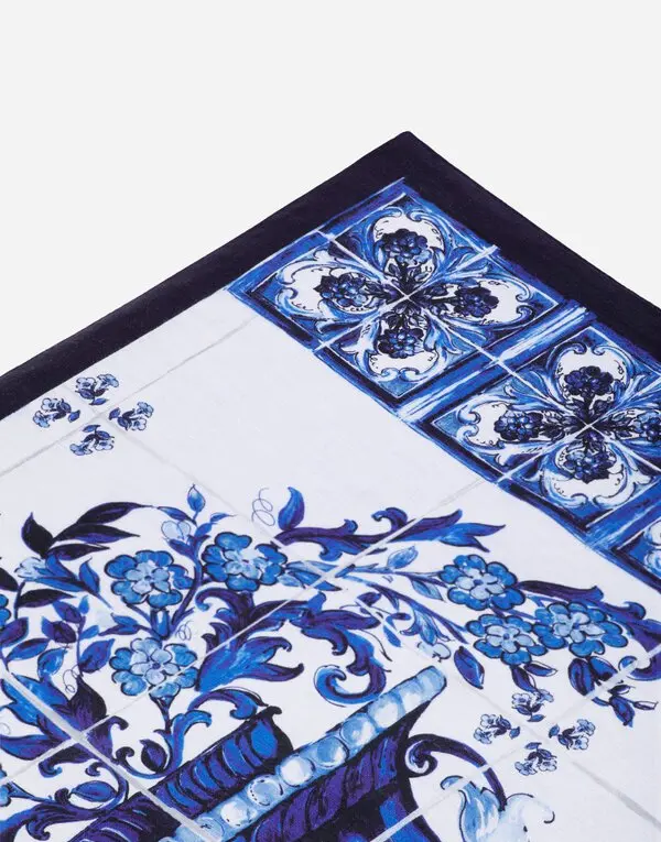 Dolce & Gabbana Set Linen Placemat And Napkin