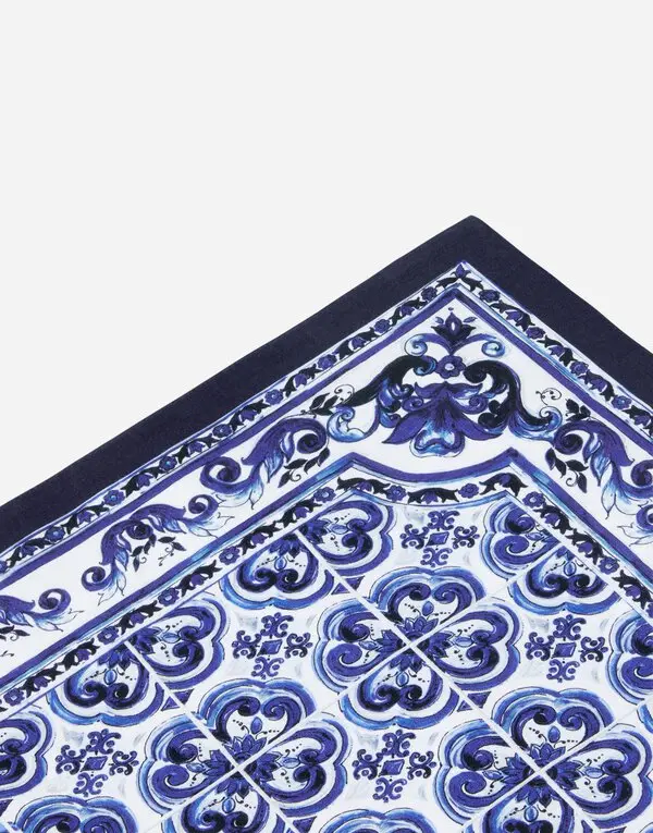 Dolce & Gabbana Set Linen Placemat And Napkin