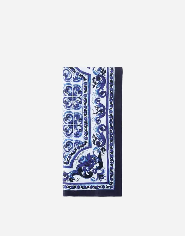 Dolce & Gabbana Set Linen Placemat And Napkin
