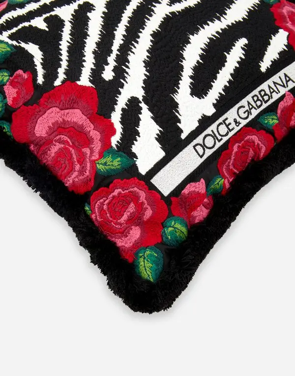 Dolce & Gabbana Embroidered Cushion Small