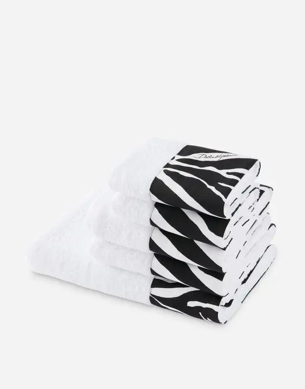 Dolce & Gabbana Set Of 5 Terry Cotton Towels - Multicolor