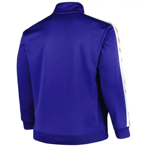 Profile New York Mets Big & Tall Tricot Track Full-zip Jacket