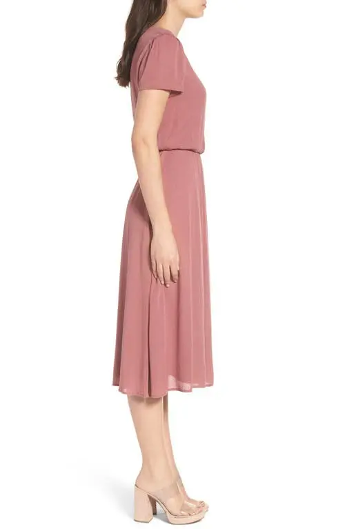 WAYF Blouson Dress