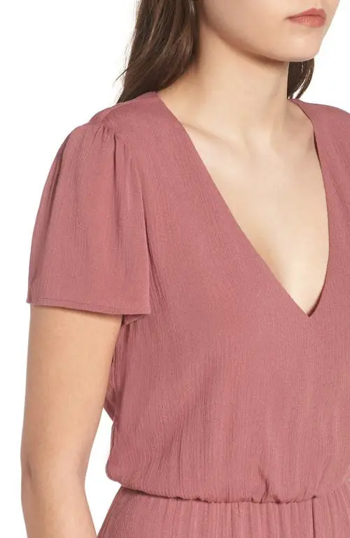 WAYF Blouson Dress