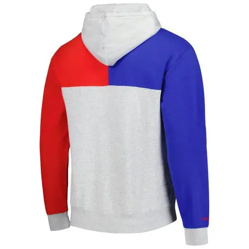 Mitchell & Ness Kansas Jayhawks Tie-breaker Pullover Hoodie