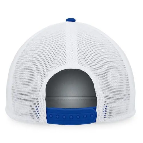 Majestic International White Chicago Cubs Foam Trucker Snapback Hat