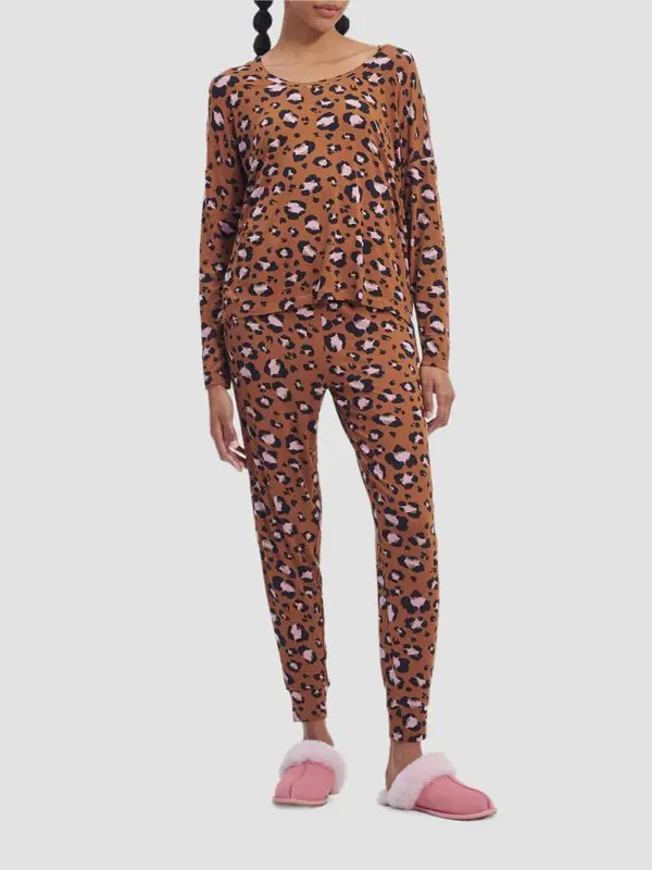 UGG Ecovero Jersey Printed Pajama Set